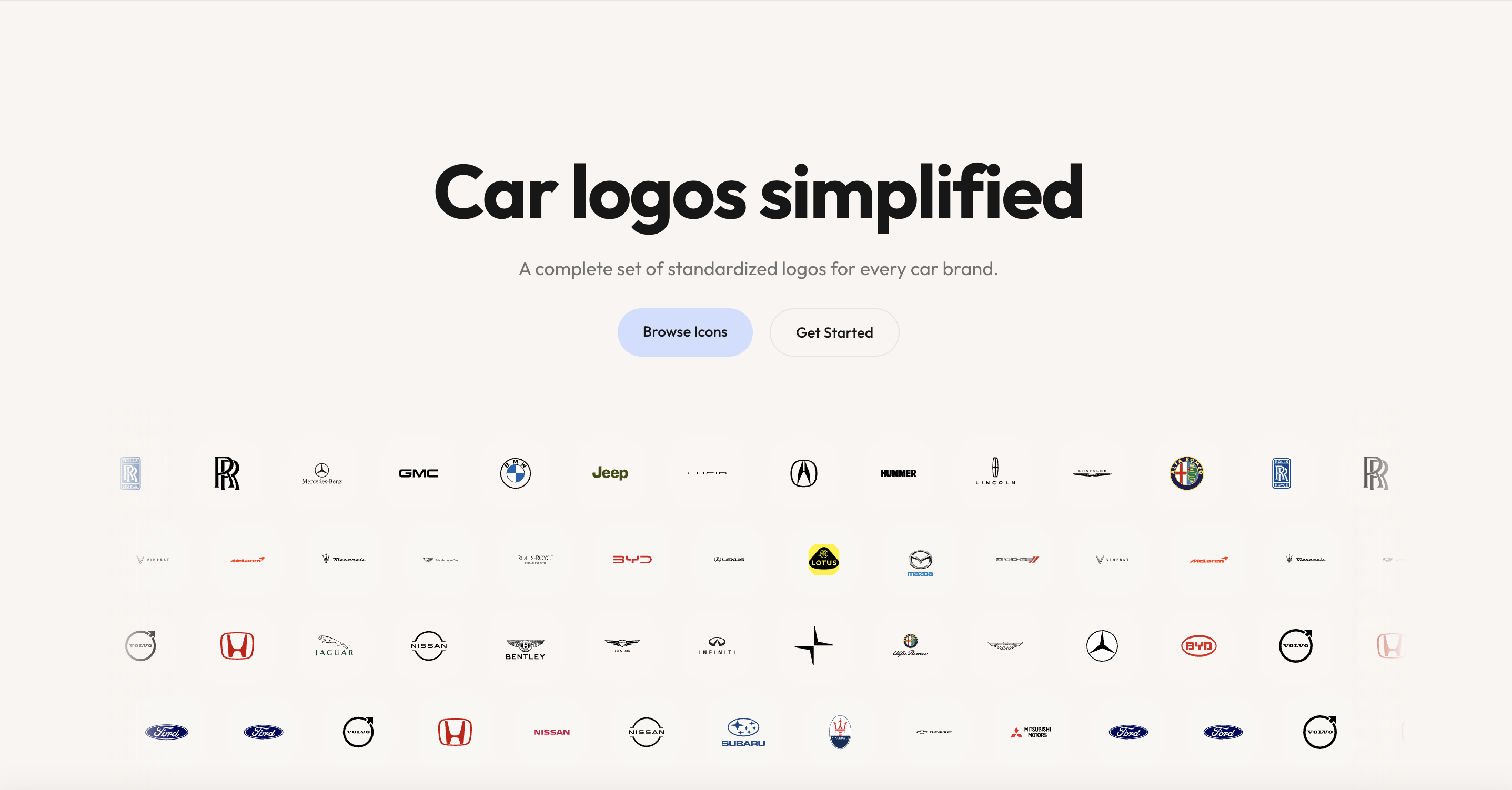 Cardog Icons